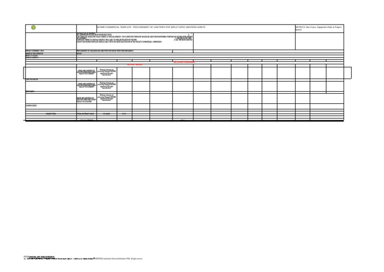 NCDMB Commercial Template For Procurement of 2022 and 2023 Line Pipes ...