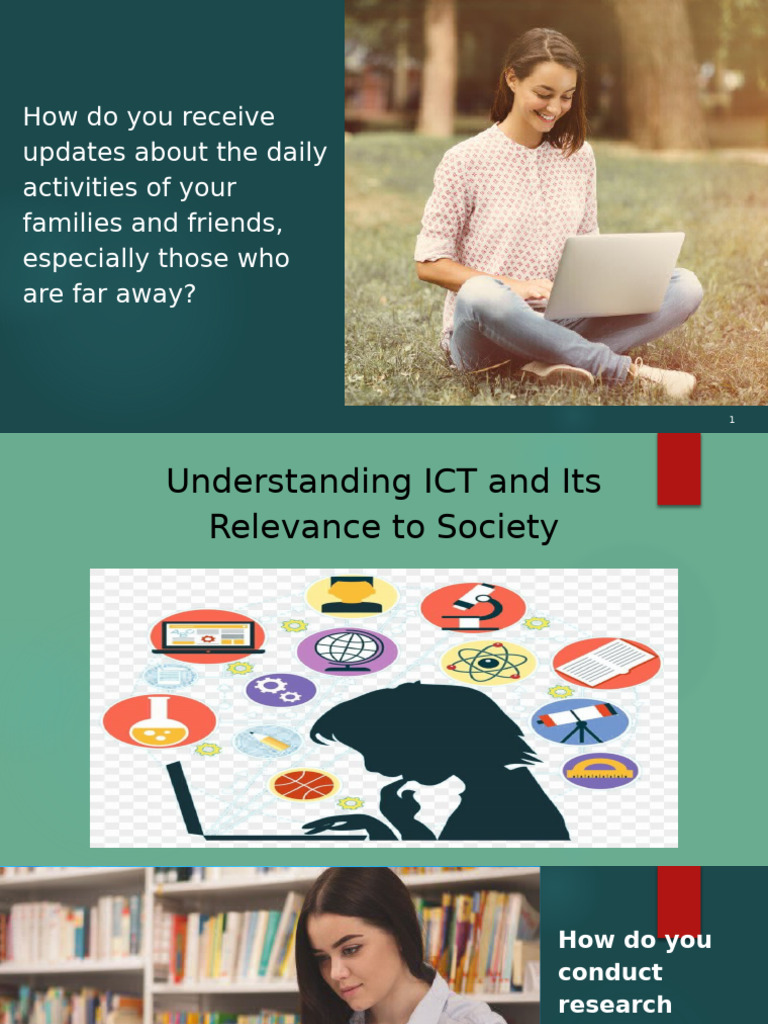 Understanding-ICT-and-Its-Relevance-to-Society | PDF | Educational ...