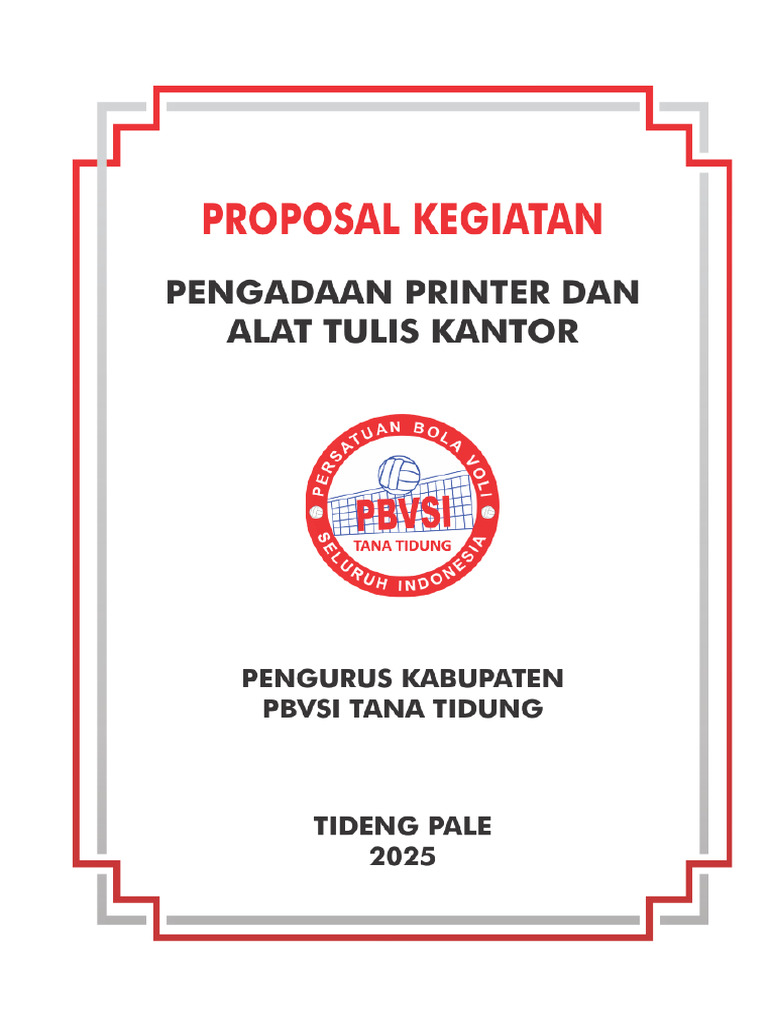 Proposal Pengadaan ATK | PDF