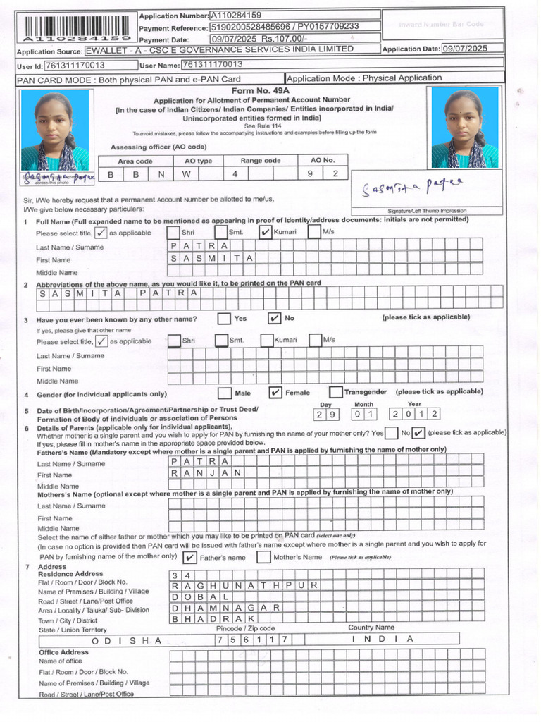 Sasmita Pan | PDF