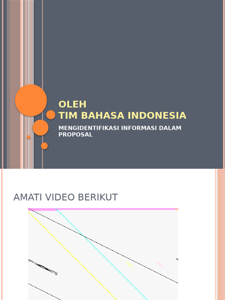 Presentasi Materi Proposal | PDF