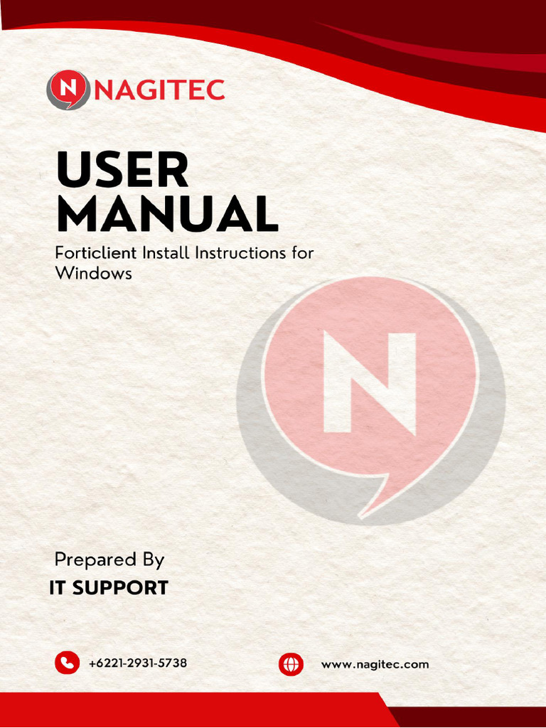 Forticlient Install Instructions For Windows | PDF