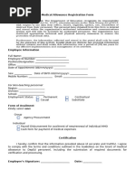 Imprest Requisition Form | PDF