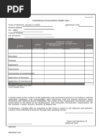 Initial Evalution Sheet IES Annex G 1 | PDF | Teachers | Cognition
