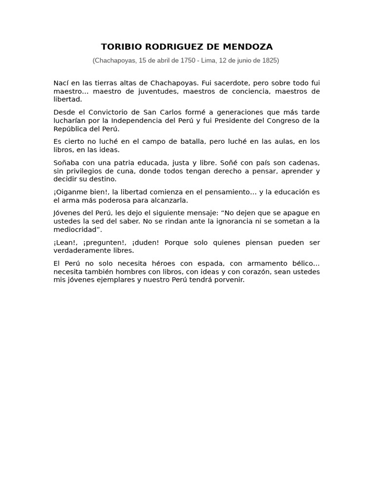 Legado de Toribio Rodríguez y Gastronomía Selva | PDF | Biodiversidad ...