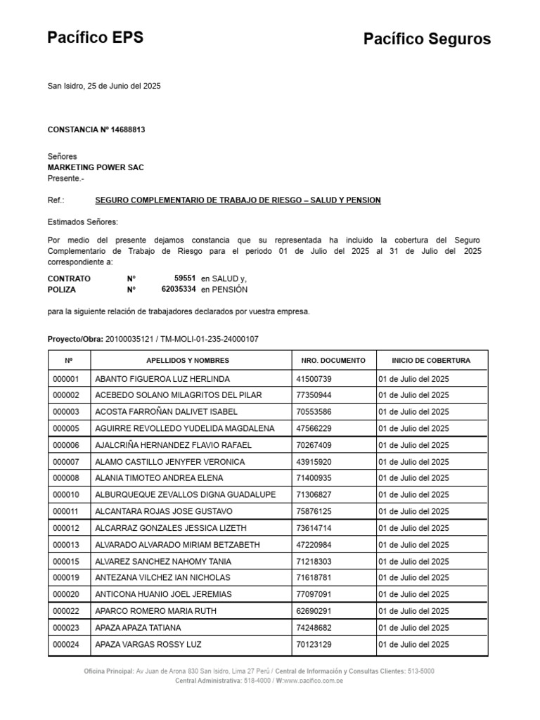 SCTR Newell Julio | PDF