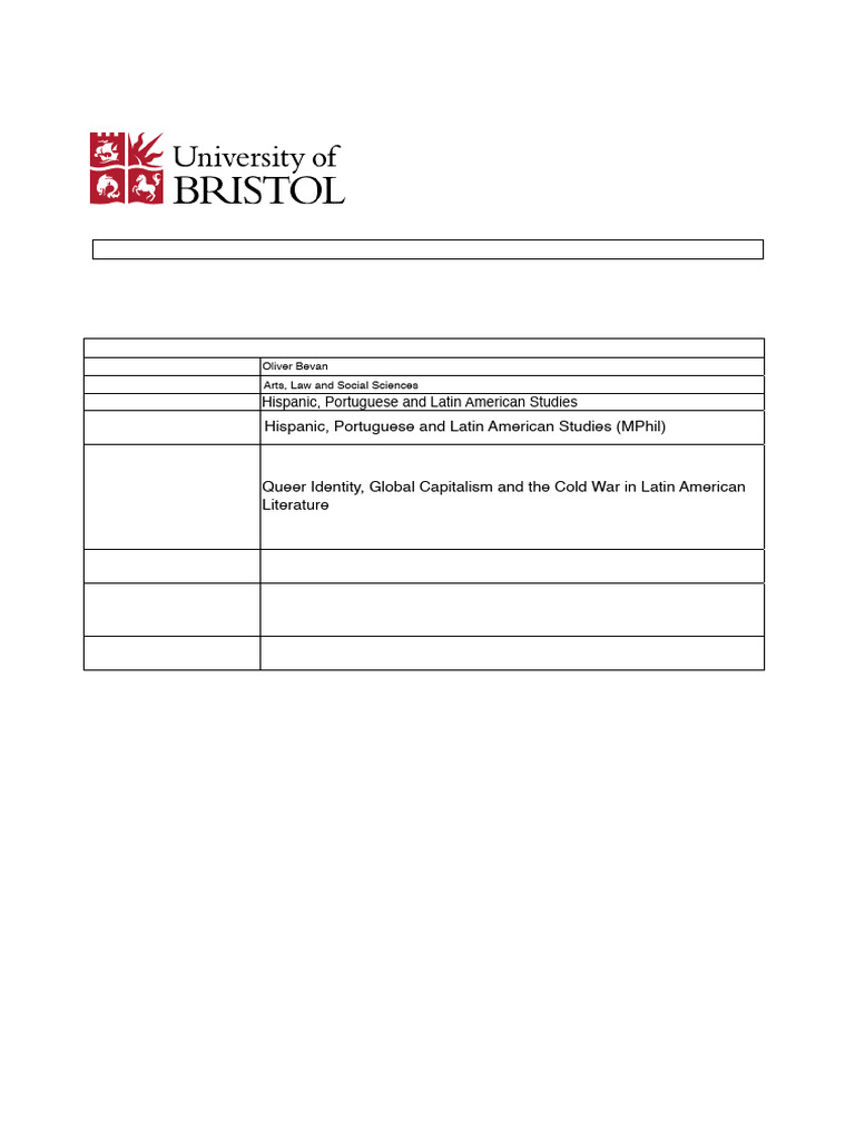 Bristol Referee Form | PDF