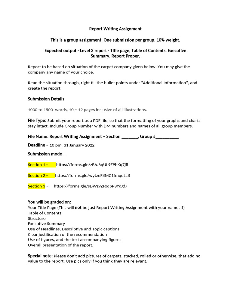 Report Writing Assignment | PDF | Taxes | Wage