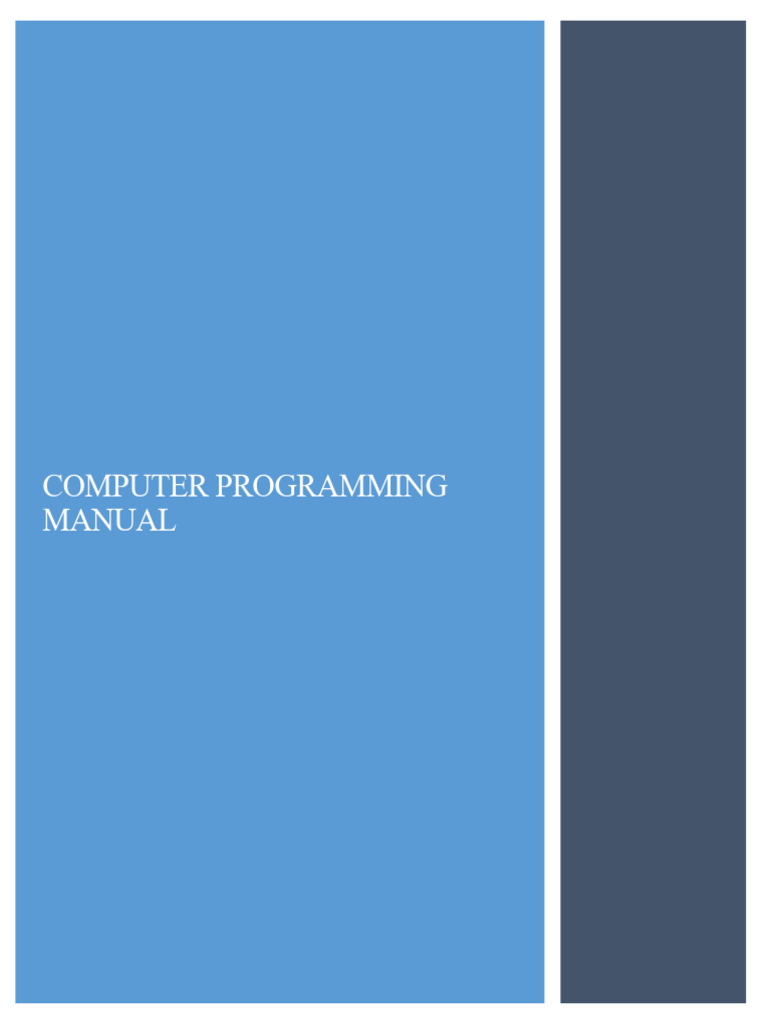 Computr Progaming CPP | PDF | Assembly Language | Computer Programming