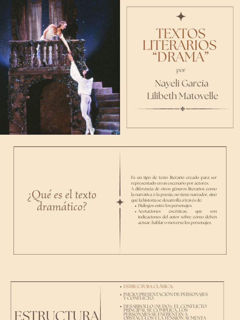 Elementos y Estructura del Drama | PDF | Tragedia | Las artes