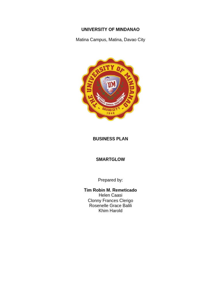 Final Smartglow Business Plan Pdf Efficient Energy Use Home