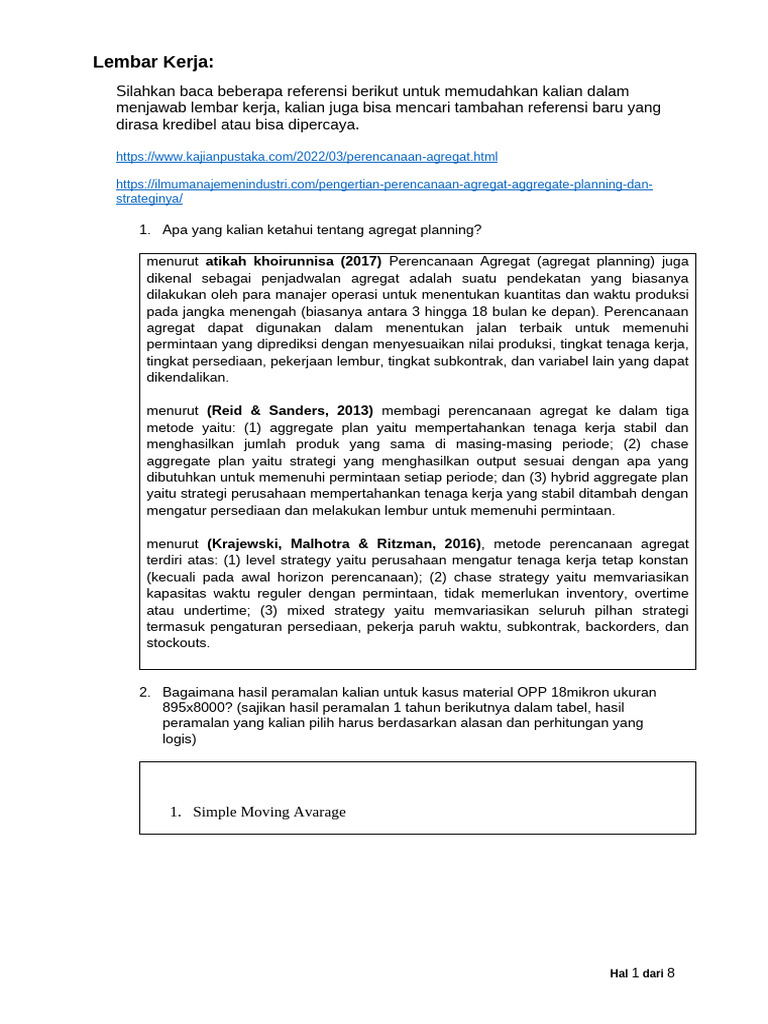 04 Lembar Kerja Active Learning | PDF