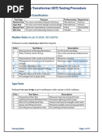 Substation Maintenance Procedures R1 PDF | PDF | Transformer ...