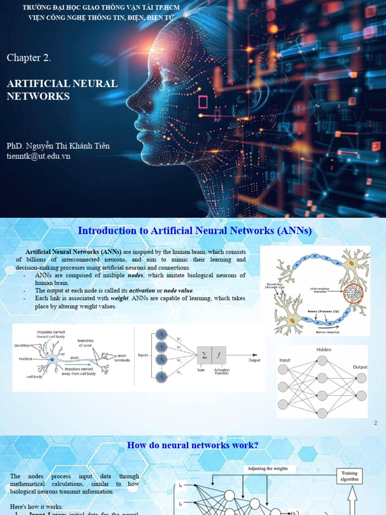 Chapter 2 - Artificial Neural Networks | PDF | Algorithms | Artificial Intelligence