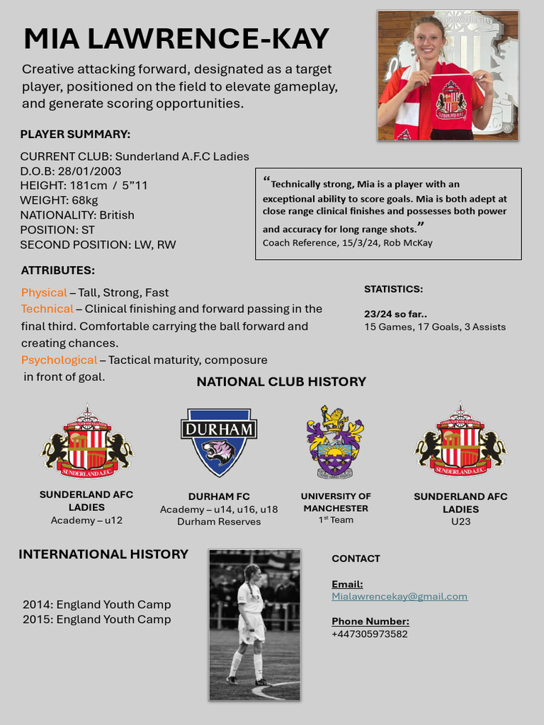 Football CV | PDF