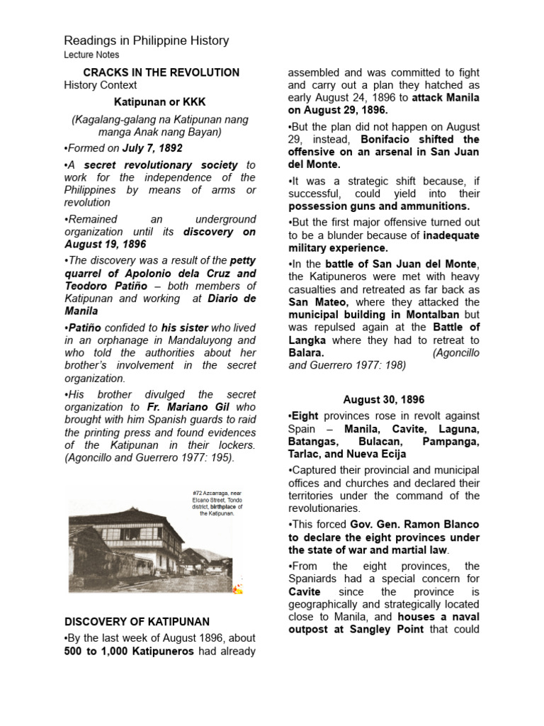 RPH Lecture Notes | PDF | Tagalog Language | Philippines