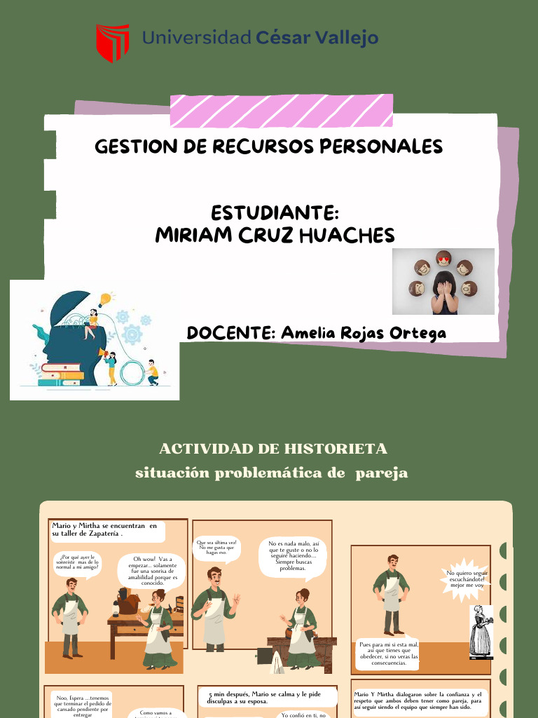 Historieta Miriam Cruz | PDF