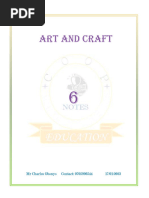 Art Grade 6 Notes Term 1 | PDF | Drawing | Composition (Visual Arts)