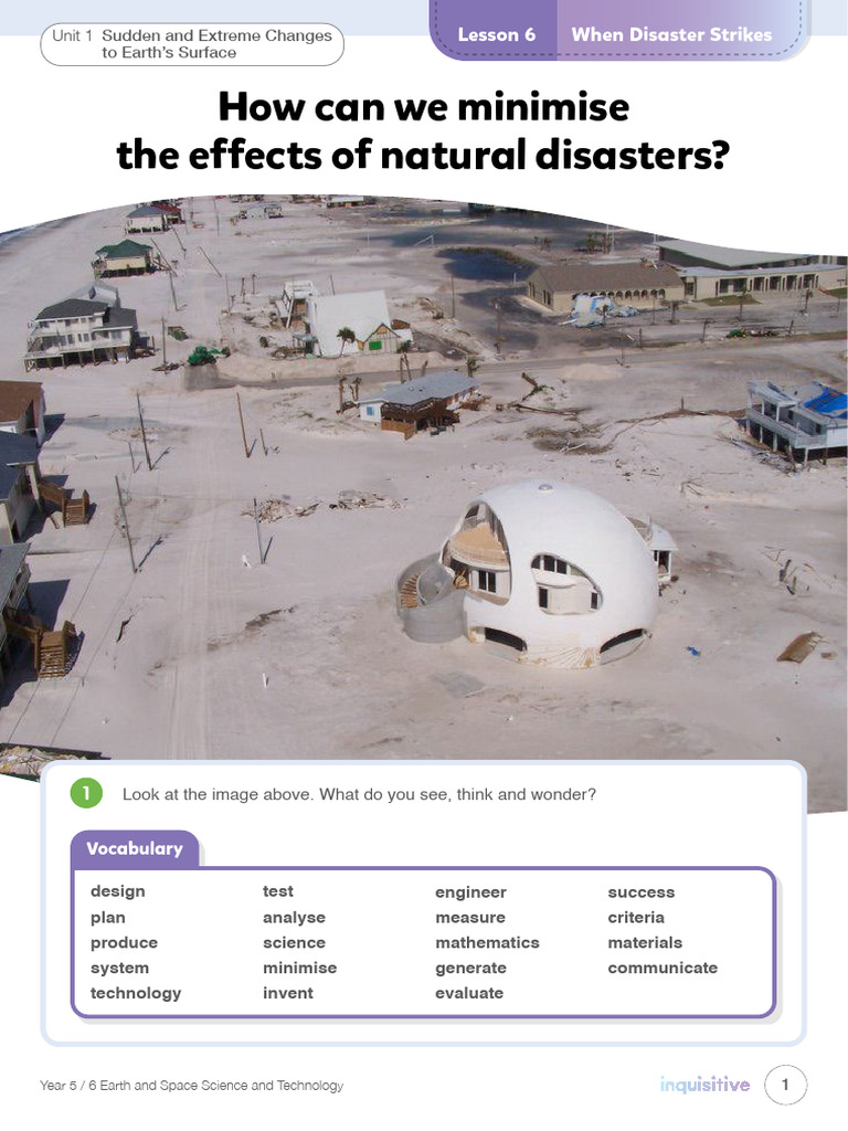 Easy Disaster Preparedness Drawing Guide | PDF | Natural Hazards