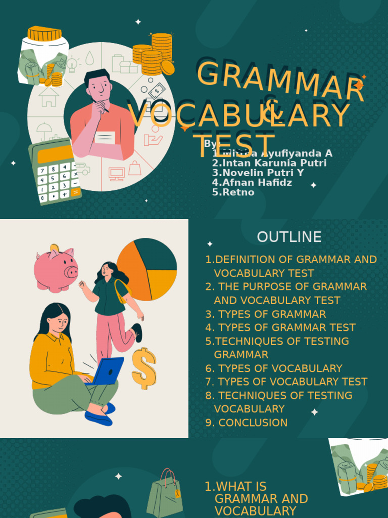 Grammar & Vocabulary Test - Kel.4 | PDF | Vocabulary | Grammar