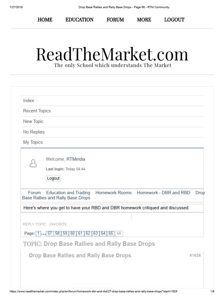 Analyzing Drop Base Rallies | PDF | Http Cookie | World Wide Web