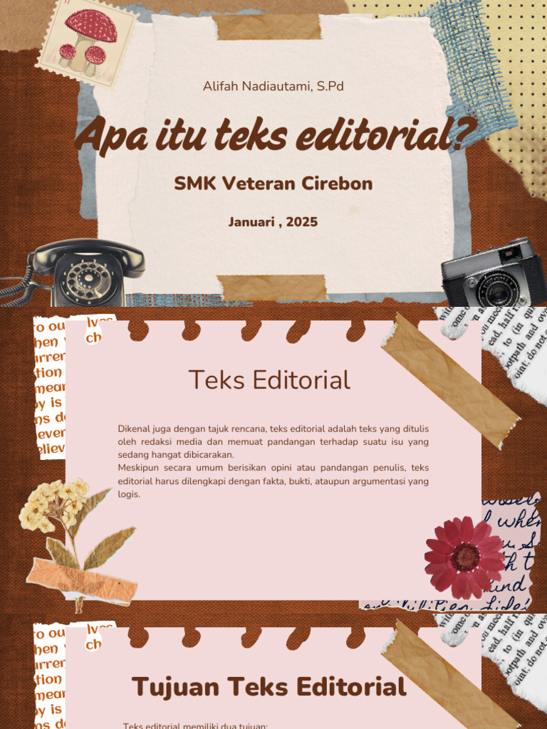Teks Editorial: Panduan dan Contoh 2025 | PDF