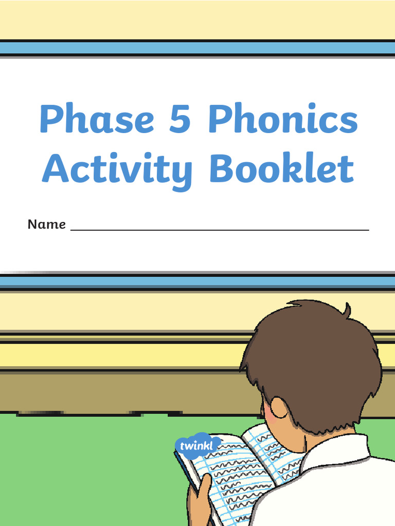 Phase 5 Phonics Activity Booklet | PDF