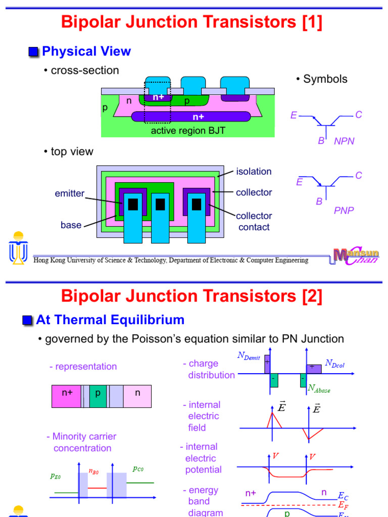 Forward Active Mode in BJTs | PDF | Bipolar Junction Transistor ...