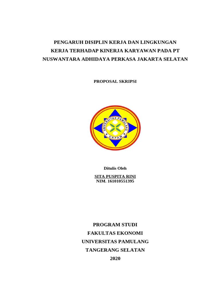 Proposal Skripsi | PDF