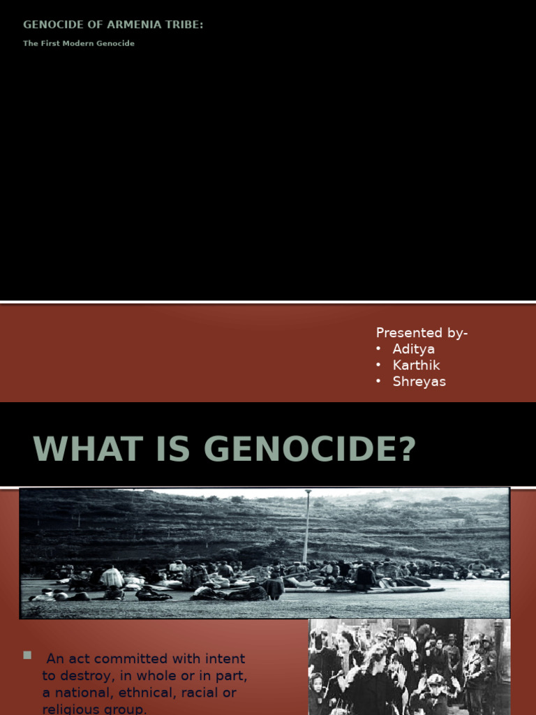 Genocide of Armenia Tribe | PDF