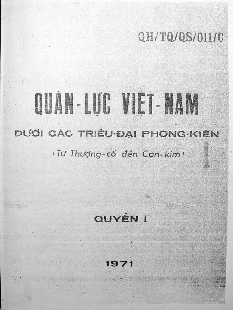 1.quan Luc VN Duoi Cac Trieu Dai Phong Kien | PDF