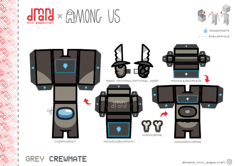 Grey Crewmate (Among Us) | PDF
