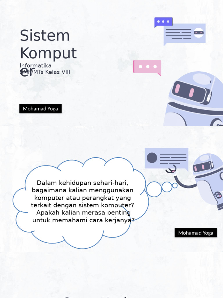 Sistem Komputer | PDF