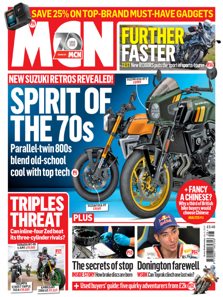 MCN - 09 July 2025 - MCN | PDF | Motorcycle | Land Vehicles