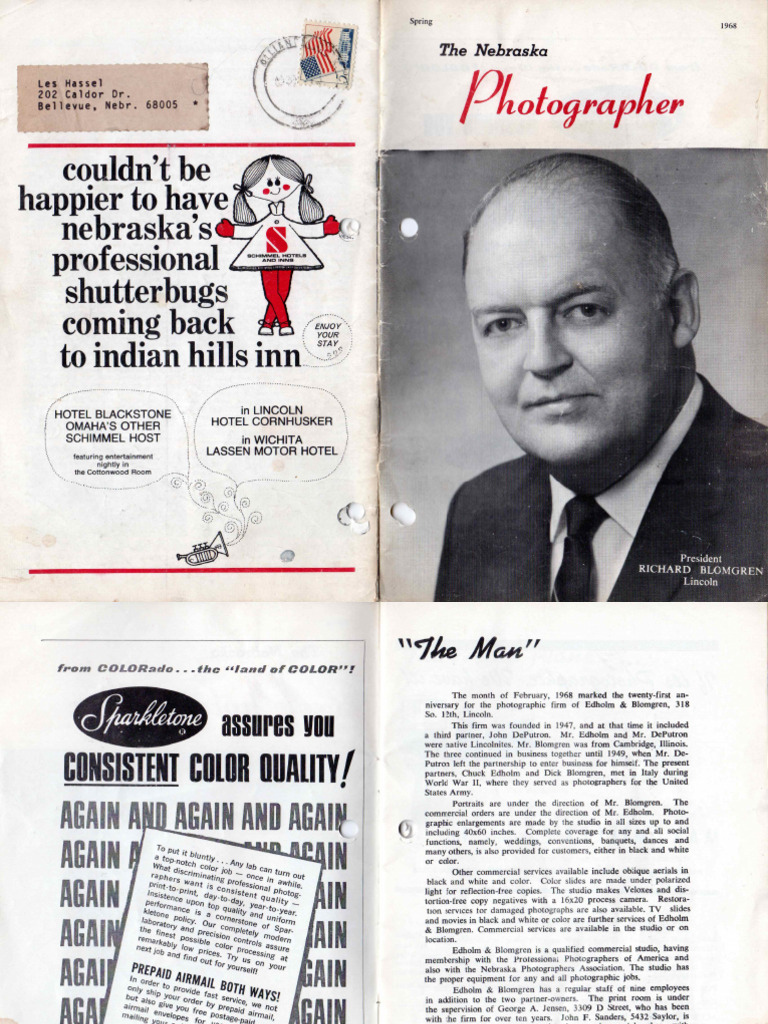 The Nebraska Photographer 1968 Spring... | PDF