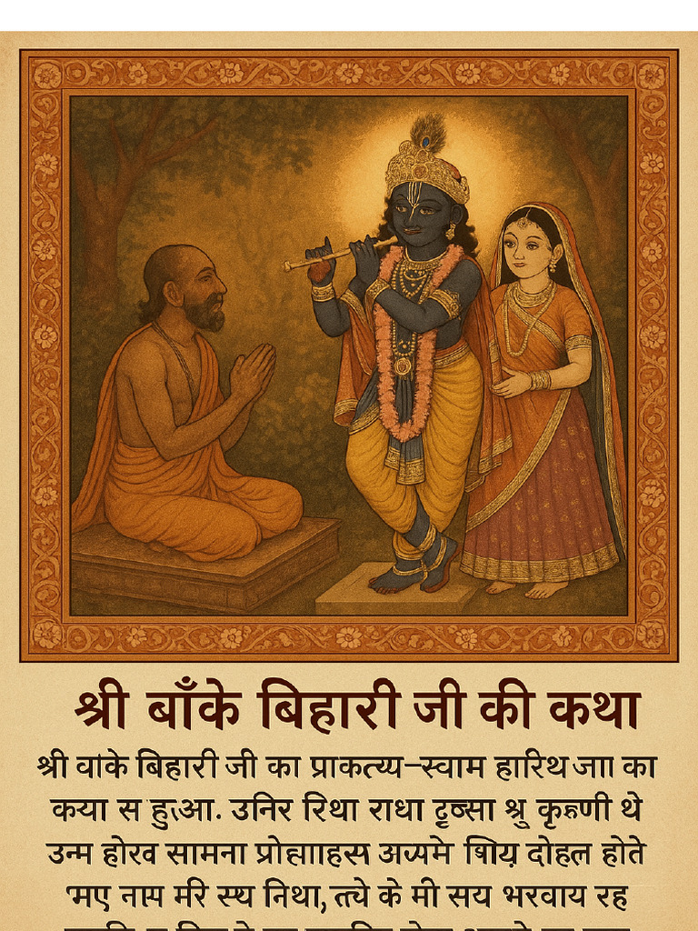Banke Bihari Katha With Image | PDF