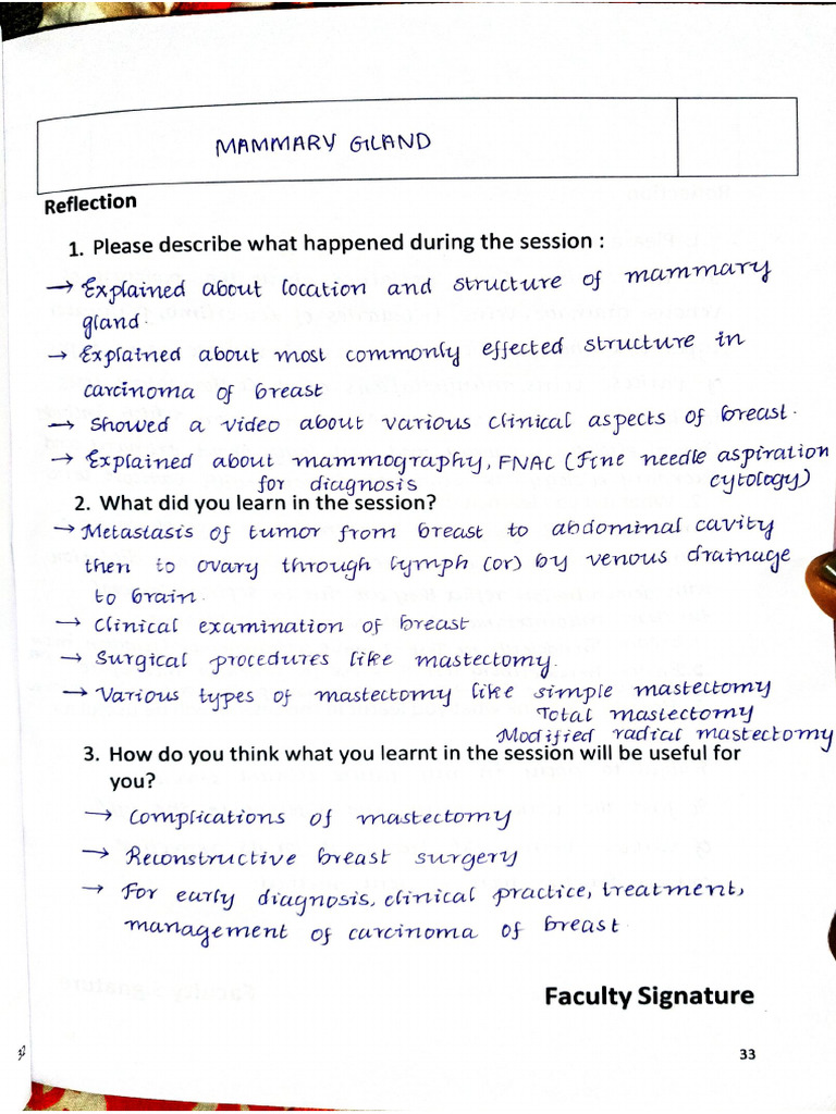 Anatomy Log Book | PDF