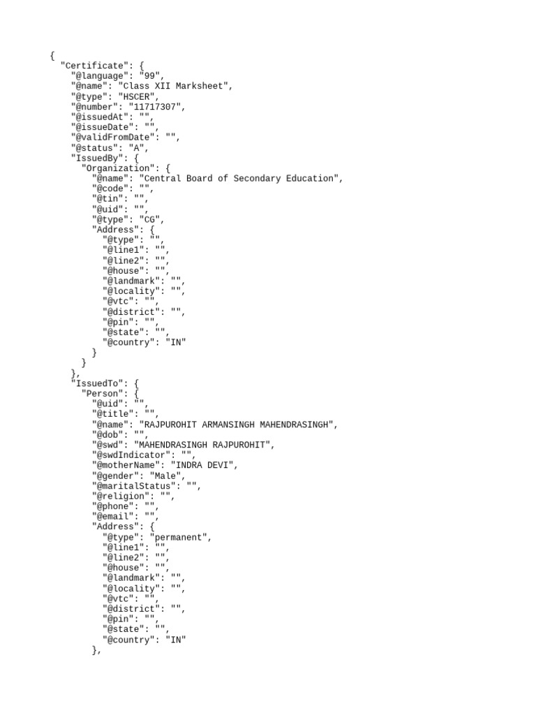 In - Gov.cbse HSCER 117173072025.json | PDF | Educational Stages ...
