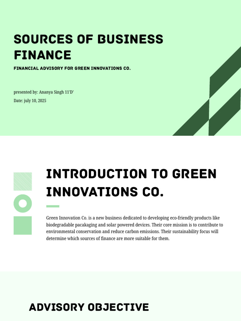 Sources of Business Finance | PDF | Venture Capital | Corporate Finance