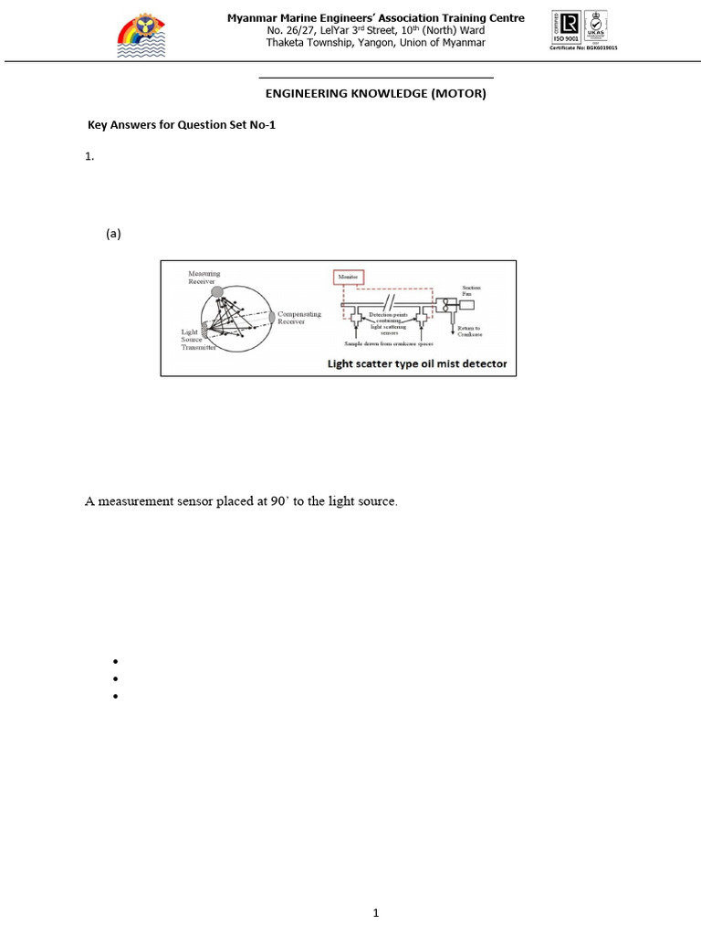 MEO Class II Engineering Knowledge Guide | PDF | Piston | Engines