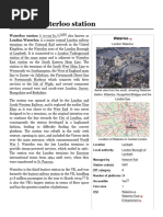 Elizabeth Line Route Map Overview | PDF | England | Rail Infrastructure