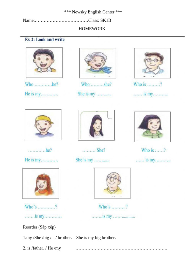 BT - Unit 2 - Lesson 2 - SK1 | PDF