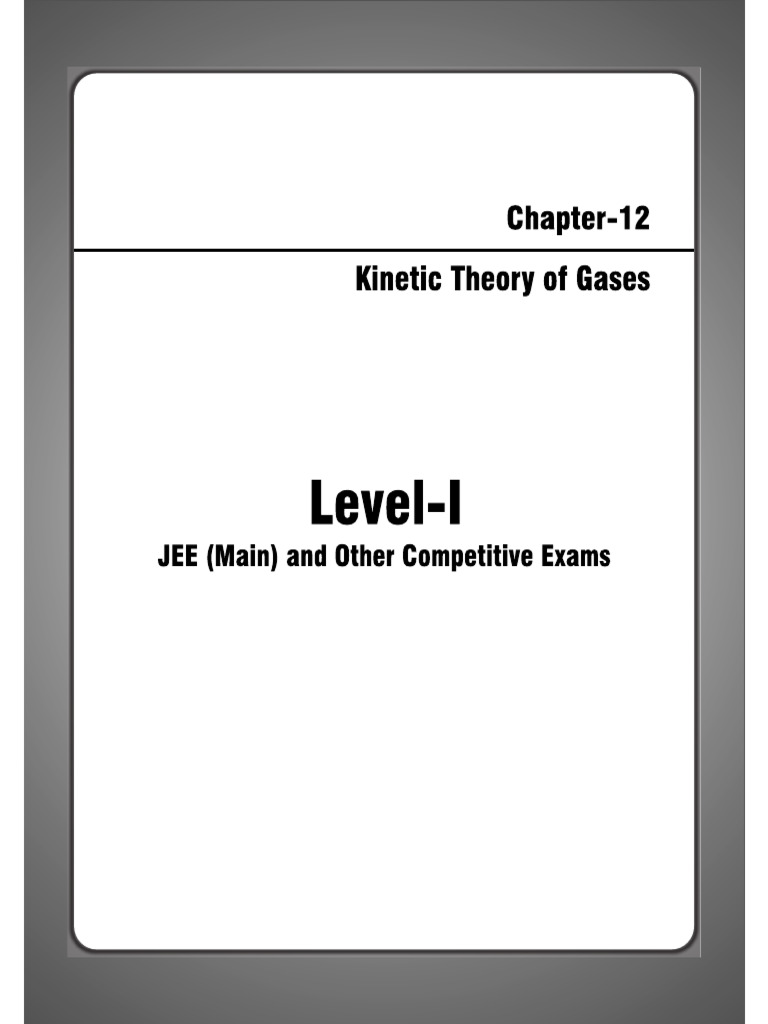 Target-3 - Ch-12 - Kinetic Theory of Gases | PDF