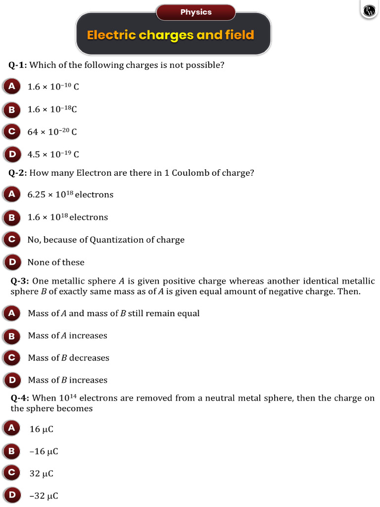 Phy Ch1 Questions | PDF