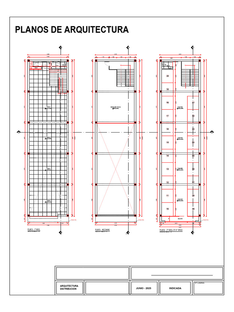Arquitectura 01 - Planos | PDF