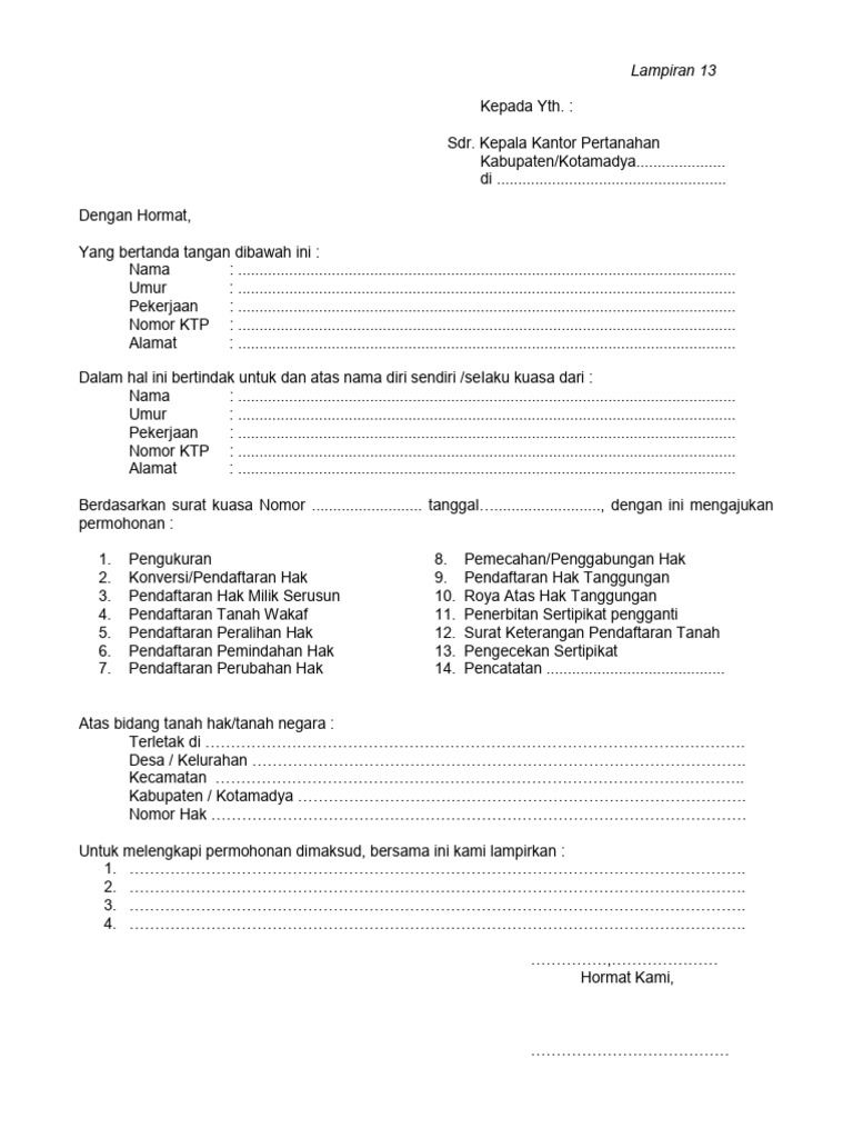 Lampiran 13 Pendaftaran | PDF