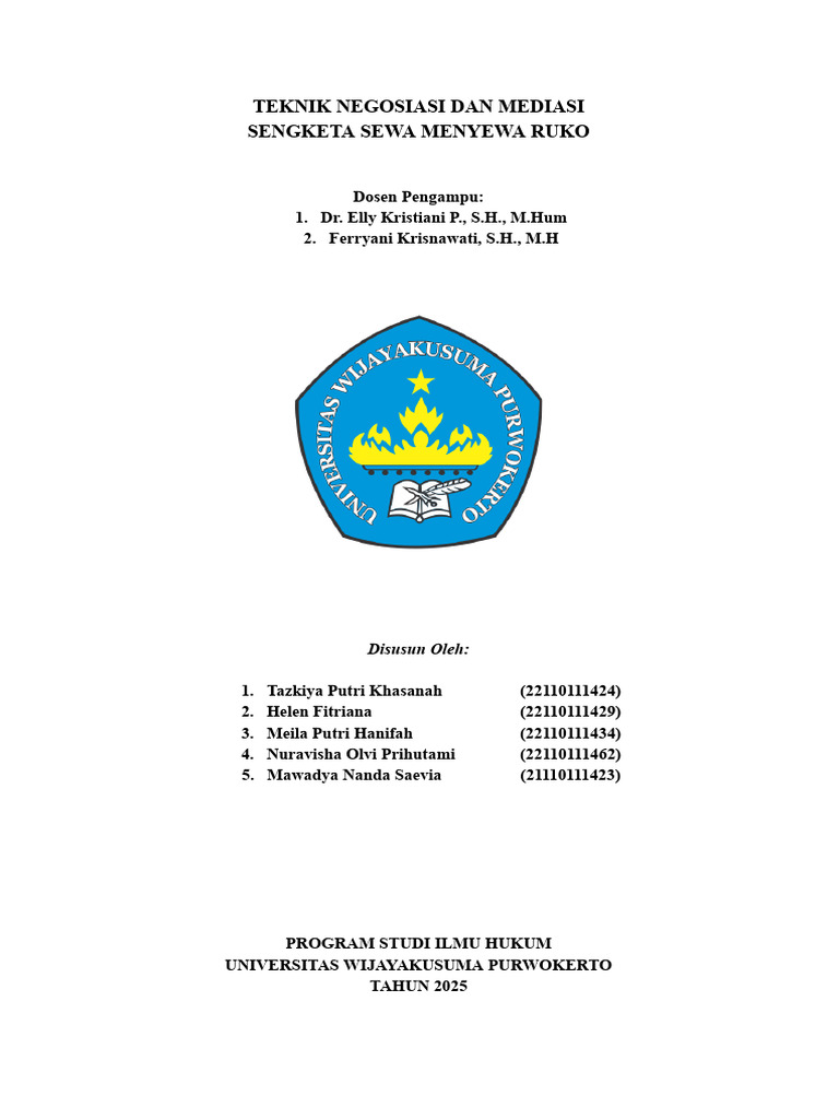 Berkas Mediasi | PDF