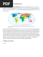 Siglas e Códigos de Países | PDF