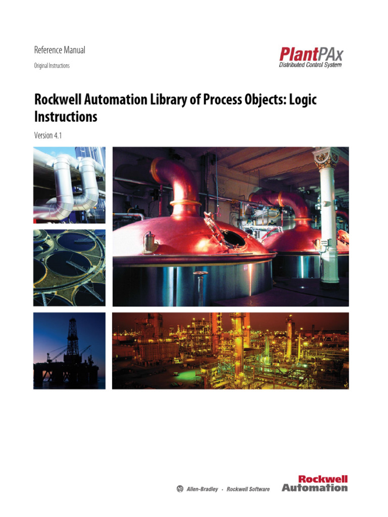 Rockwell Automation Process Objects Manual | PDF | Computing