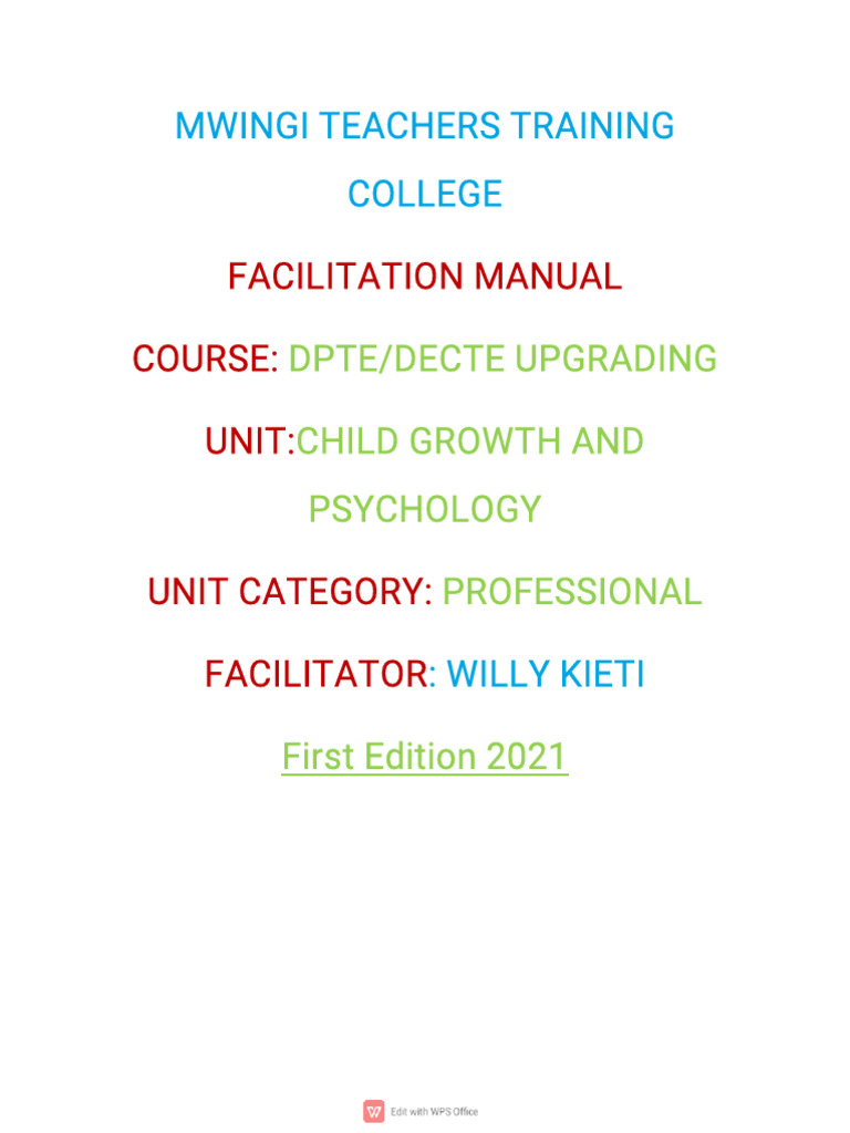 Child Development Notes Pdf